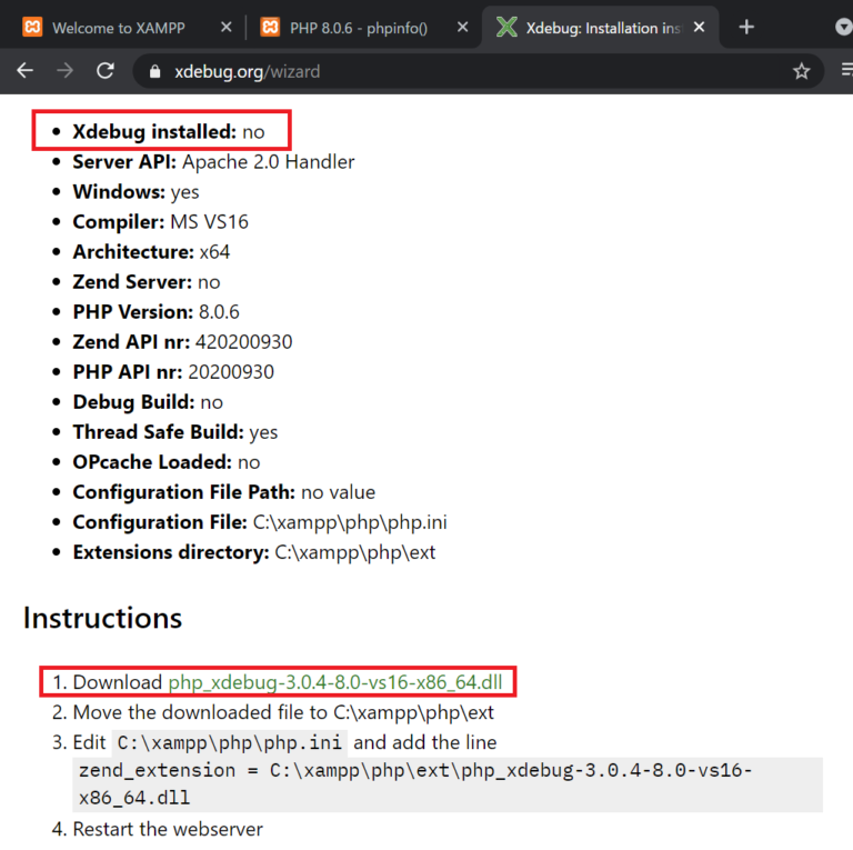 VSCode,デバッグ,php,Xdebug